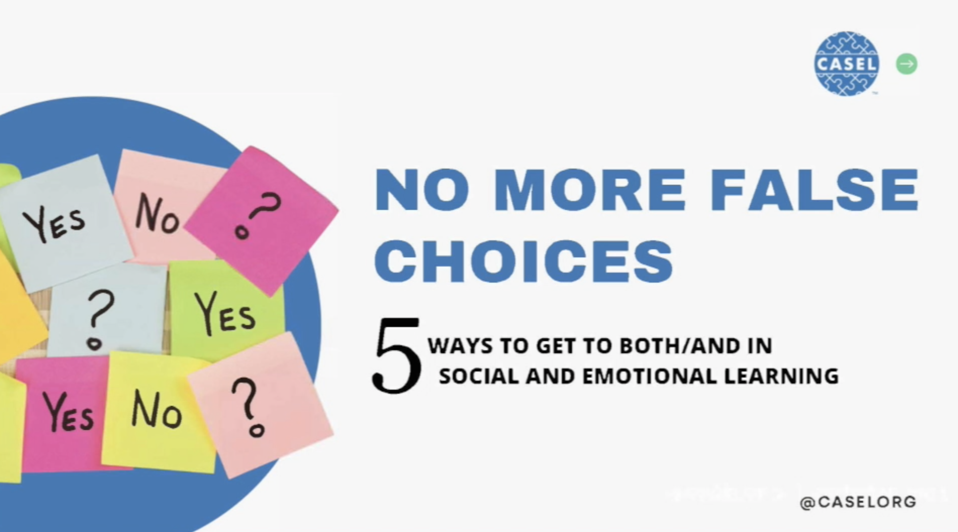 No More False Choices: Five Ways to Get to Both/And in Social and ...