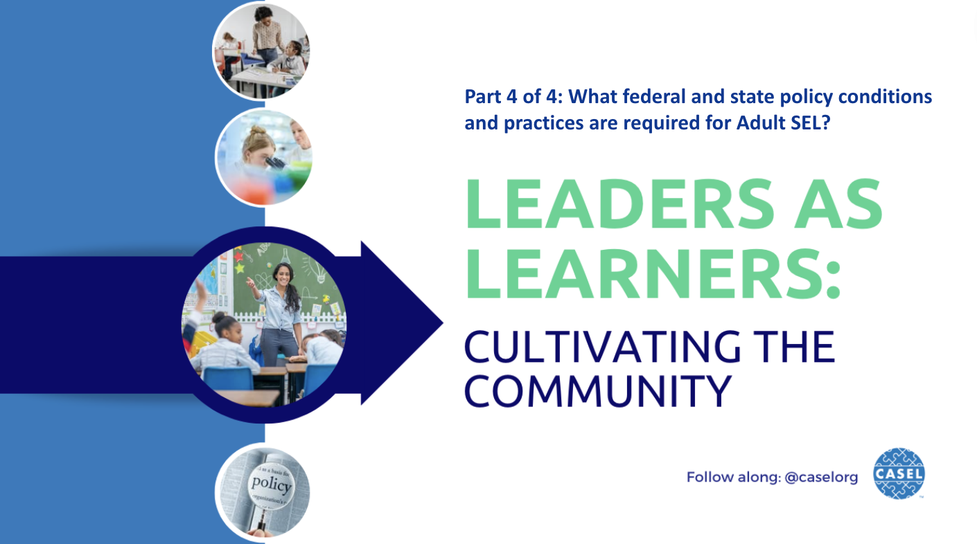 Promising Practices for Adult SEL: Four-Part Webinar Series – Part 4 ...